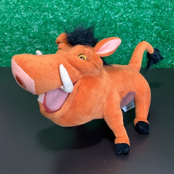 Disney | Toys | Disney Lion King Pumbaa In Plush | Poshmark
